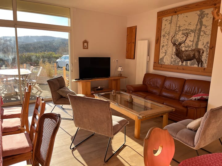 Grand Gîte De 5 Appartements -15 Personnes - Lac d'Aydat