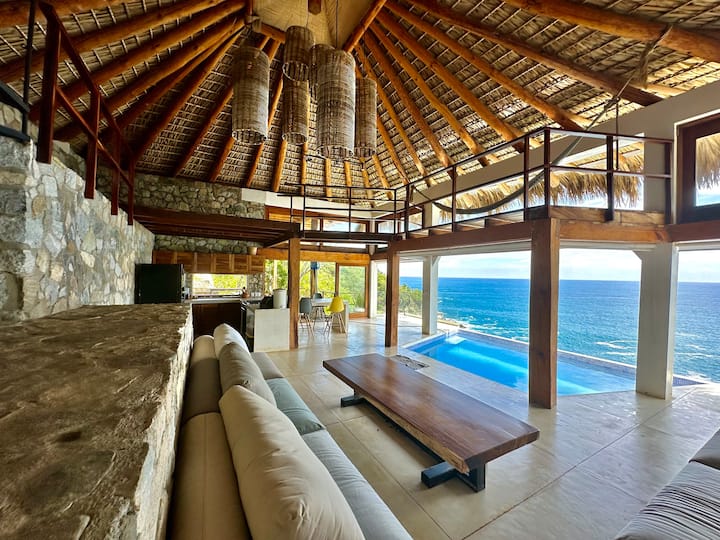 Kiinii: A House Above The Sea. - Mazunte