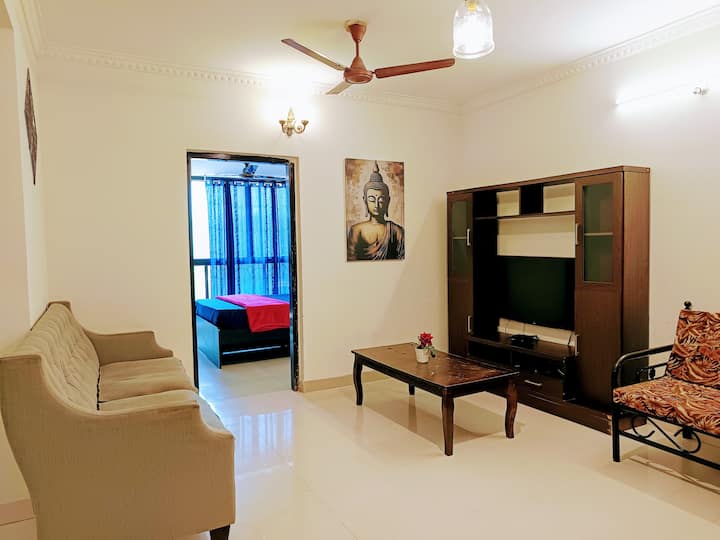 Comfy 3bhk Apt Nr Candolim Beach - Goa
