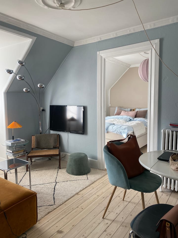 Hyggelig Taglejlighed På Vesterbro - Copenhagen