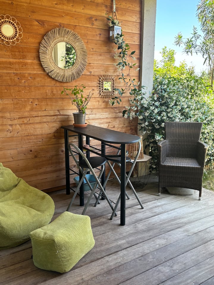 Studio Moderne Avec Terrasse + Jardin Près Du Port - Porto Vecchio