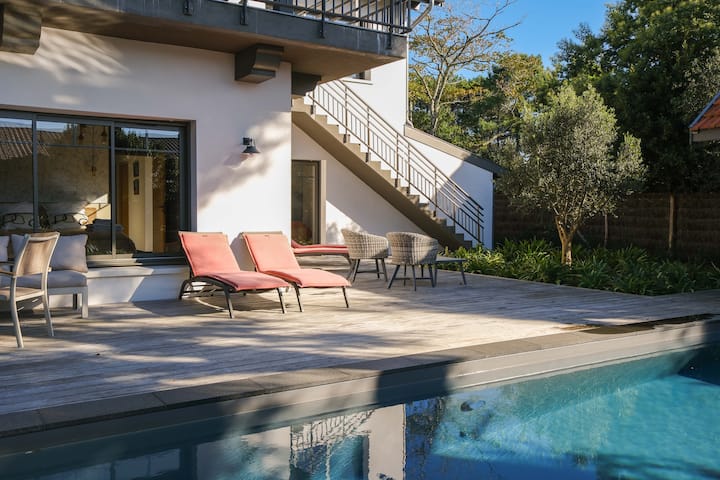 Villa Anatole - Archik - Vue Bassin - アルカション