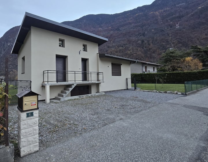 Maison Avec Jardin 6 Personnes, Face à La Montagne - Les 3 Vallées