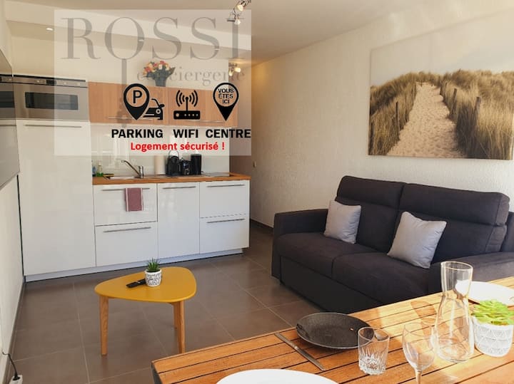 T2 Magellan *Parking Privé *Wifi - Centre-ville - La Grande-Motte