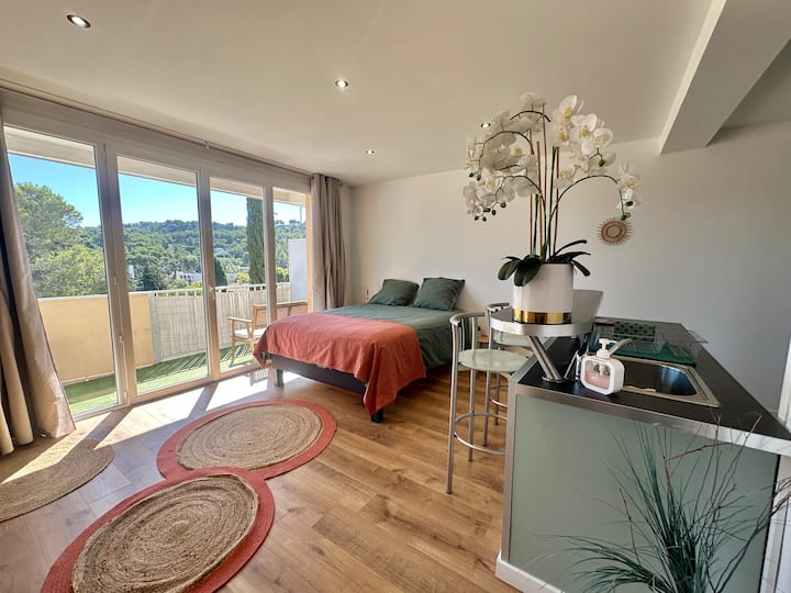 Rénové, Nouveau Lit 2025, Terrasse Proche Cassis - Carnoux-en-Provence