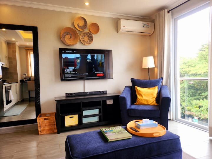 Elegant Gacuriro 1 Br Apartment With Scenic Views - Kigali