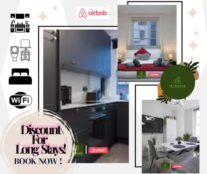 Sleek Modern Getaway – Wi-fi & Easy City Access - Chelsea