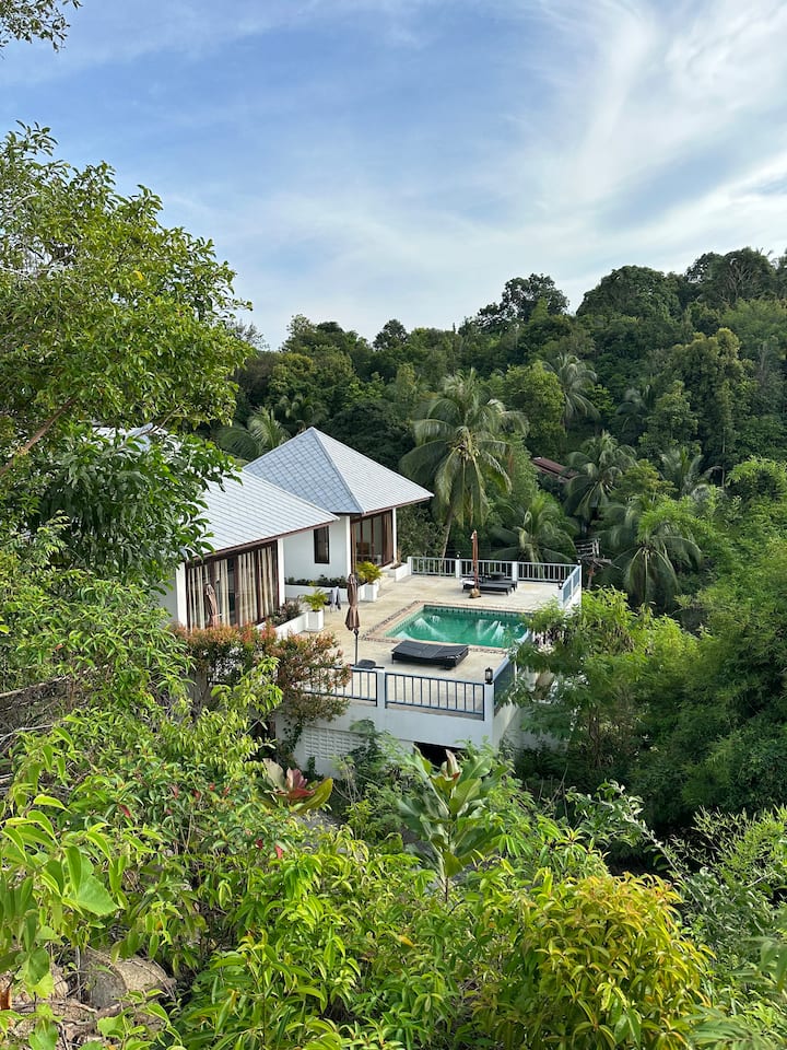 Luxurious Pool Villa With Great Sea View - Ko Pha-ngan