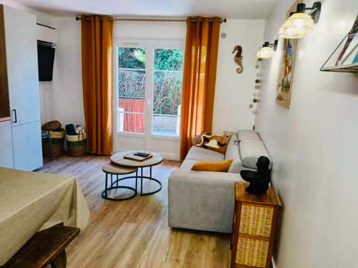 Appartement Climatisé, 150m De 2 Plages, Vue Mer - Ajaccio