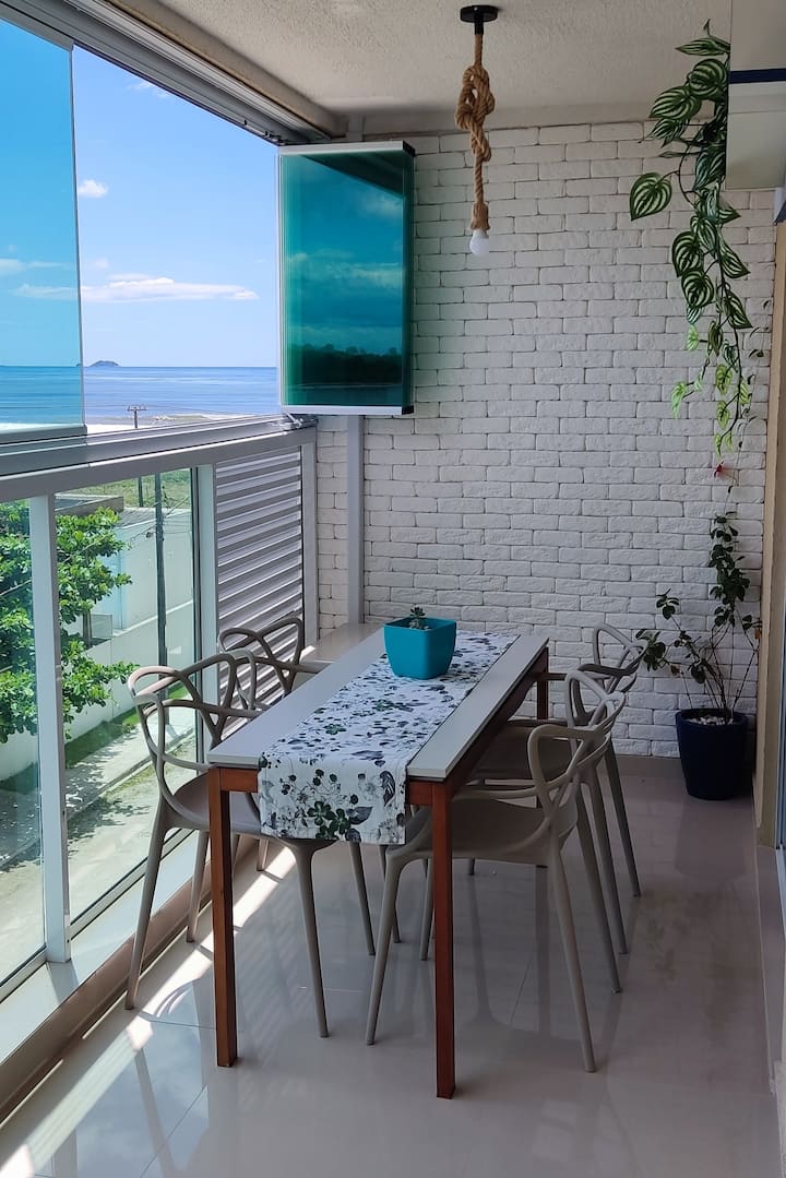 Apto Com Vista Mar, Aconchegante Matinhos/pr. - Matinhos