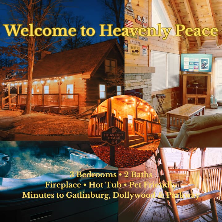 Smoky Mtn Escape - Location! Fireplace+hottub! - Pigeon Forge, TN