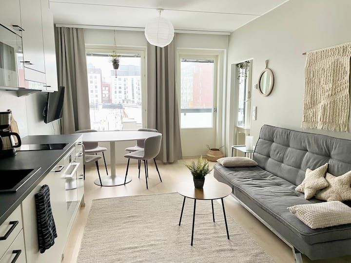 @Satama Tasokas Kaksio + Parveke #Epicapartments - Finland