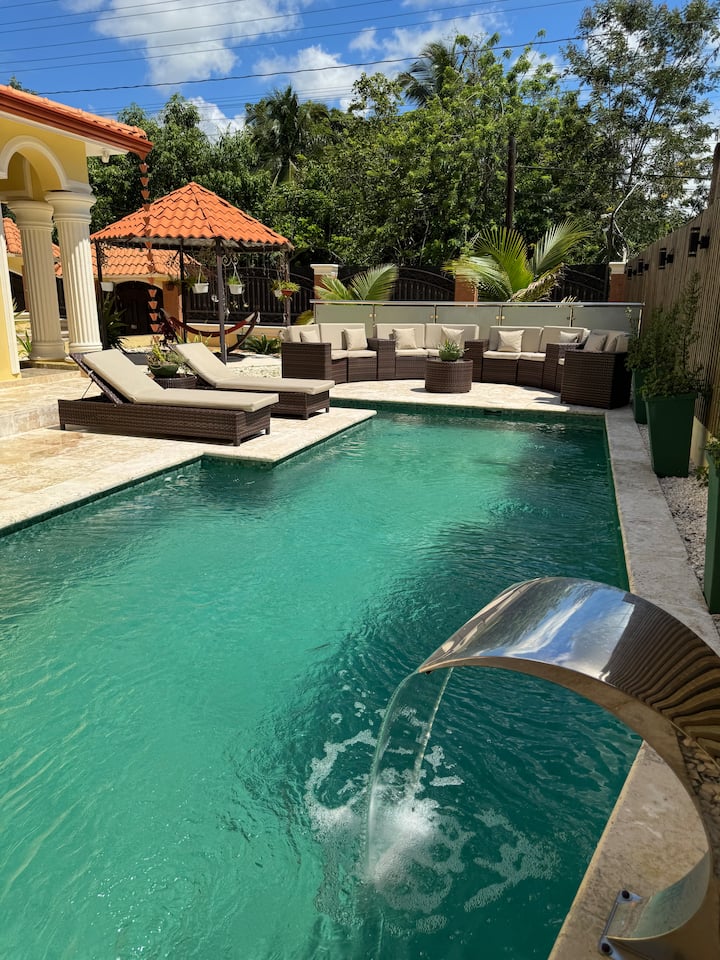 Family Villa 10+, Pool, Bbq, Presa +Excursions - Dominican Republic