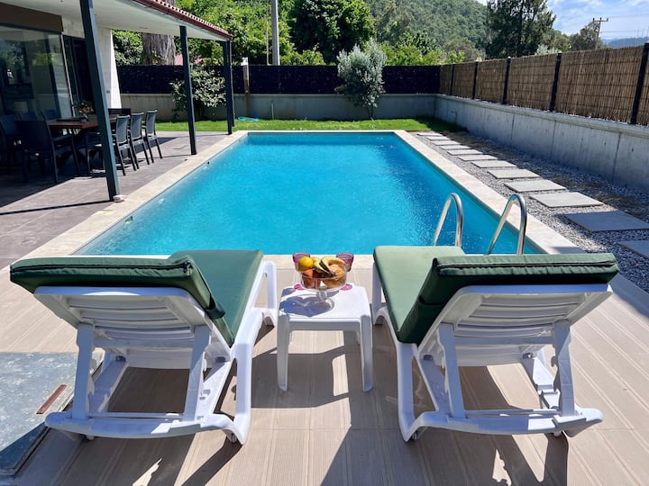 İNlice Hayal Villa Plaja Yürüme Mesafesinde - Göcek