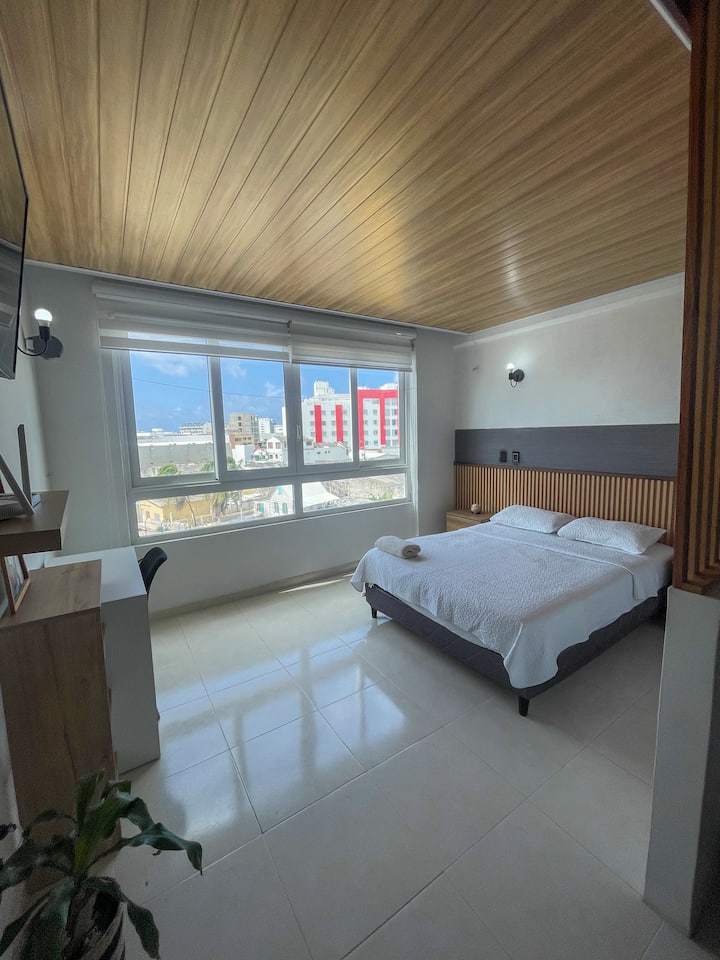 Apartamento Sweet Coconut/ Edificio Con Piscina - San Andrés