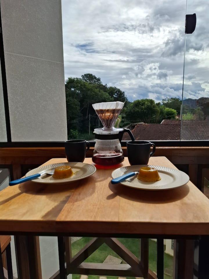 Apto 2 Quartos, Vista, Play, 20min Campos Jordão - Santo Antônio do Pinhal