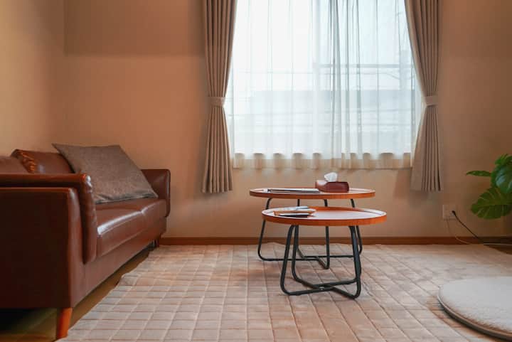 【一棟貸し】岡山駅徒歩15分/最大8名/広々100㎡/家族&グループに最適！tent Okayama - Okayama