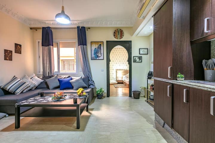 Cosy Flat, Gueliz - Marrakech