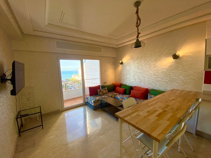 Appartement Avec Vue Sur Tarifa Et Corniche Tanger - Tangier