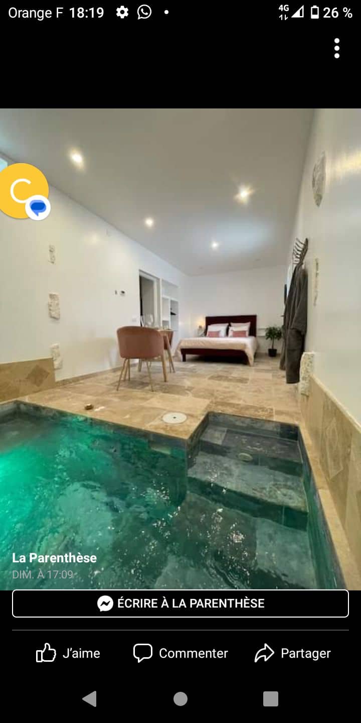 Location Chambre Avec Jacuzzi ! - Monbazillac