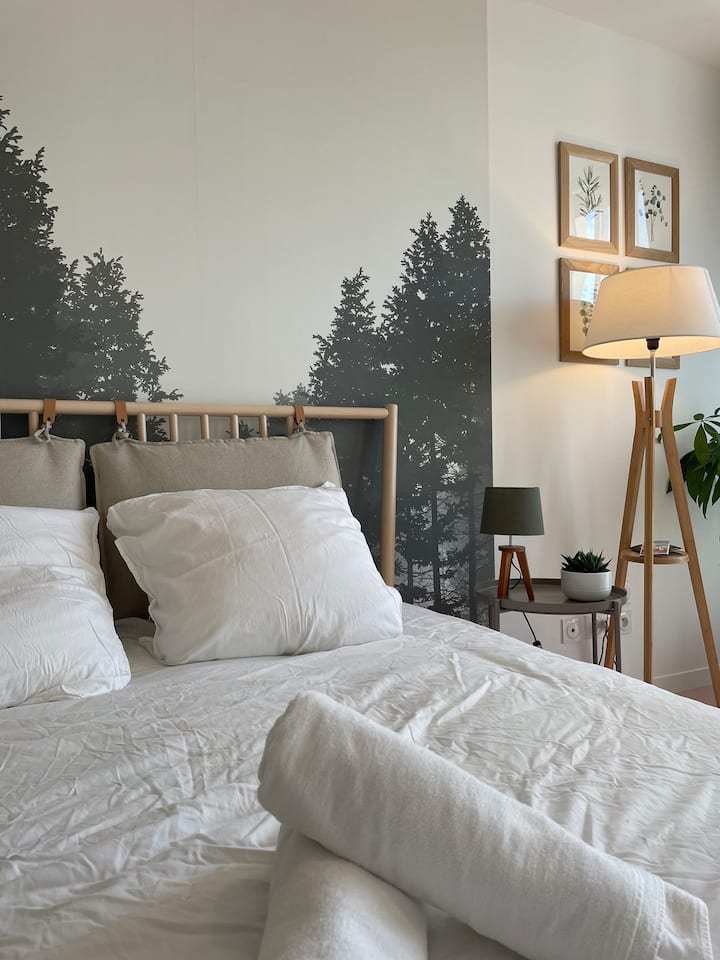 Charmant Studio Avec Parking - Confort Moderne - Bourges