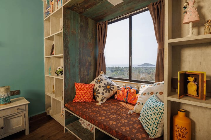 Sunset Loft-1bhk Dplx Oceanview With Pool- Palolem - Goa