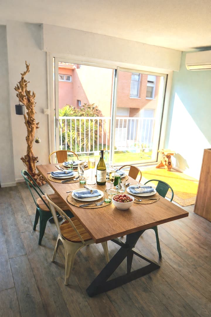 Appartement Au Calme à 100 Mètres De La Plage - Collioure