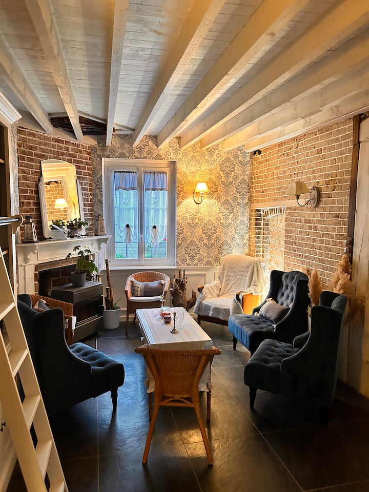 La Grange Aux Hirondelles Chambre - Atelier - Cayeux-sur-Mer