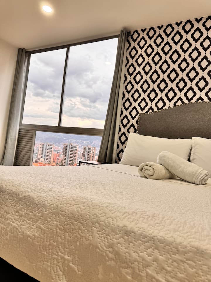 Suite Con Vista Privilegiada En El Poblado - Medellin, Antioquia, Colombia