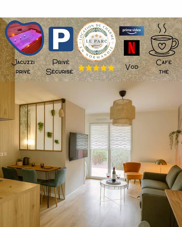 Le Parc, Logement De Charme Avec Spa Privatif - Le Havre