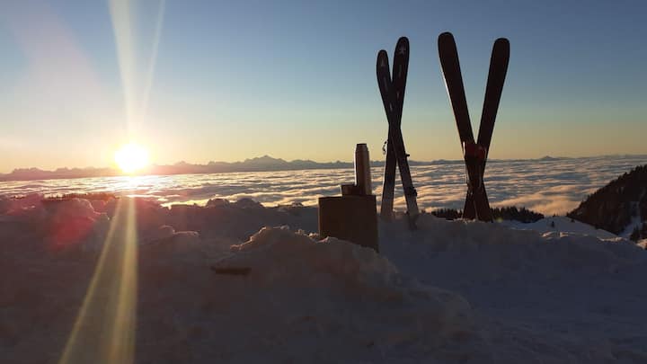 Studio à 2 Pas Du Centre + Garage - Les Carroz d'Arâches