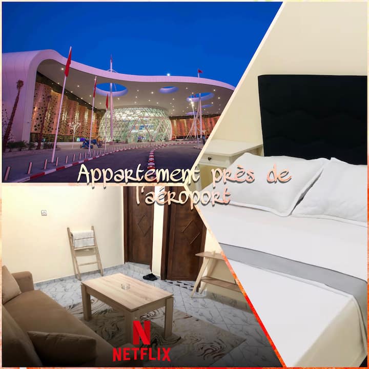 Maison Dans Un Quartier Calme Proche De L'aéroport - Marrakech