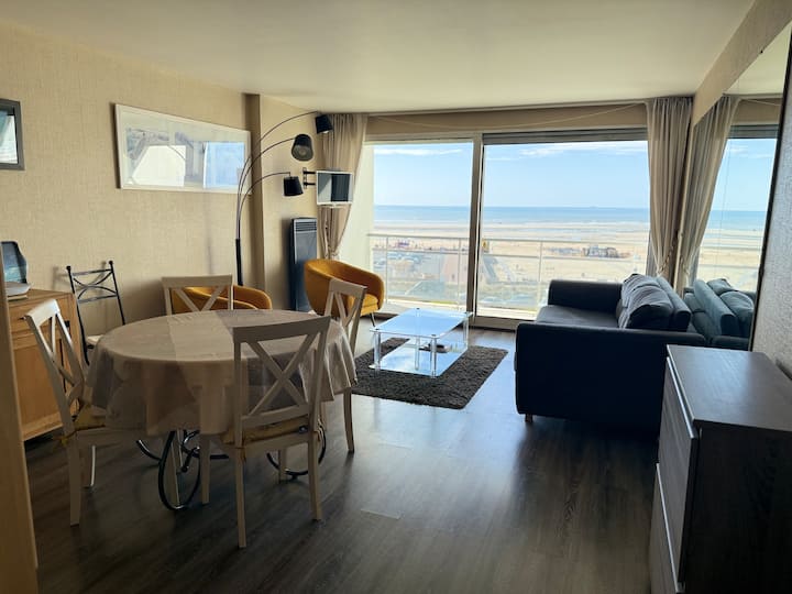 La Mer : Appt Vue Mer 4 Pers Hyper Centre - Sainte-Cécile Plage