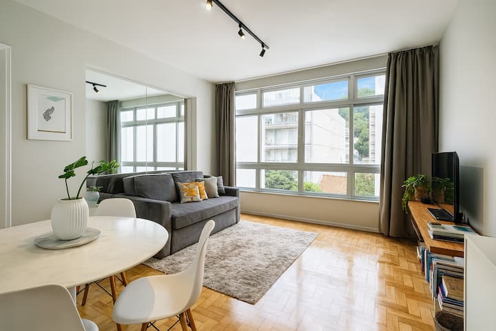 Silencioso E Bem Iluminado Apto Em Ipanema - Rio de Janeiro