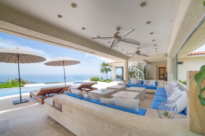 Villa Maré - Staff Incluido - 20 Huéspedes - Acapulco