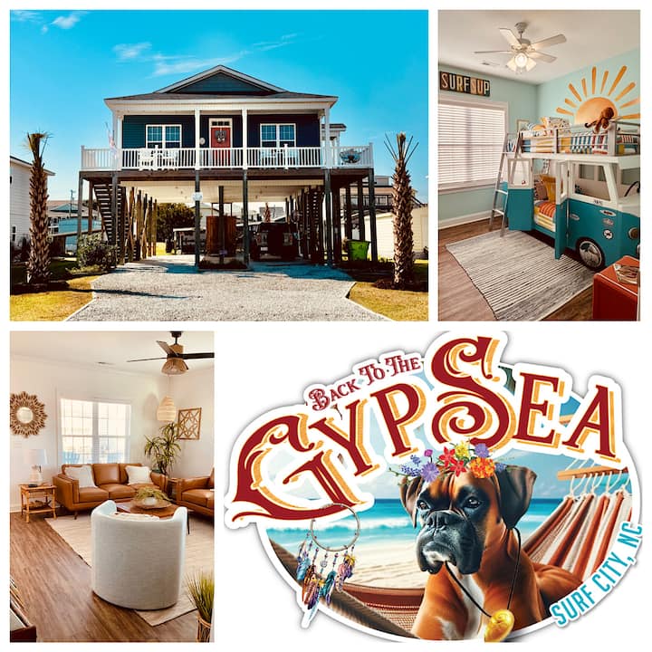 New Home, Pet Friendly Close To Beach W/elevator - Surf City, NC