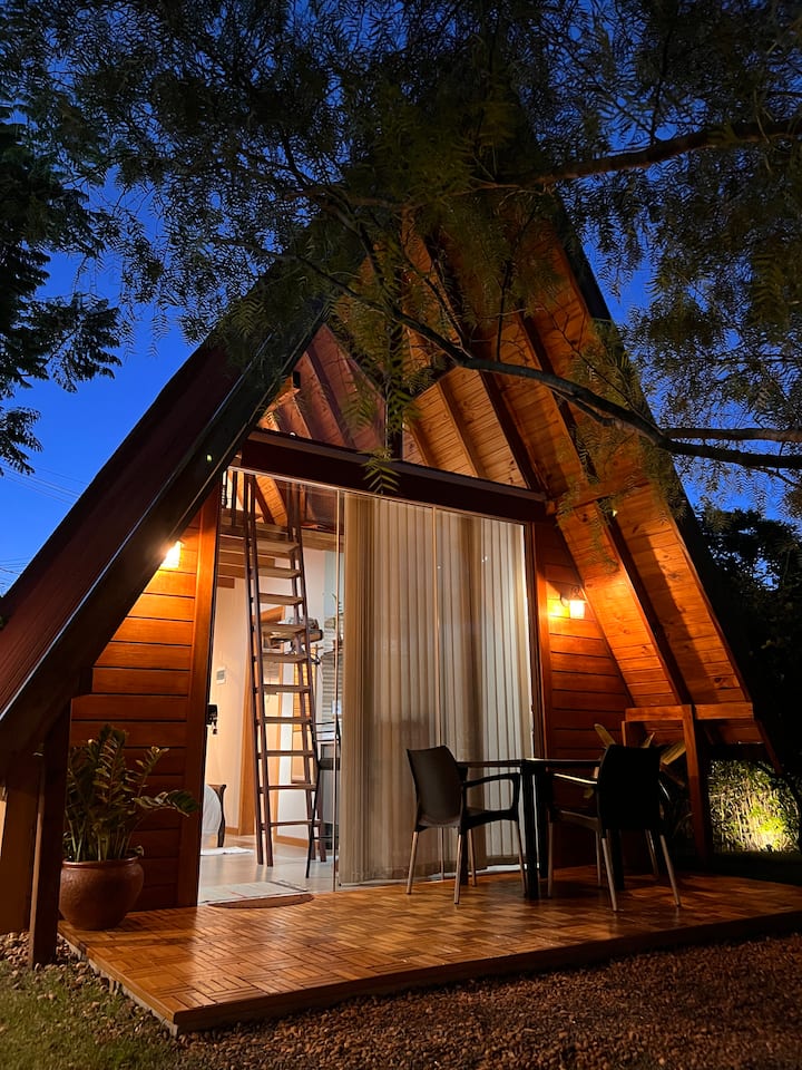 Chalet Alpino Em áRea Verde - Botucatu