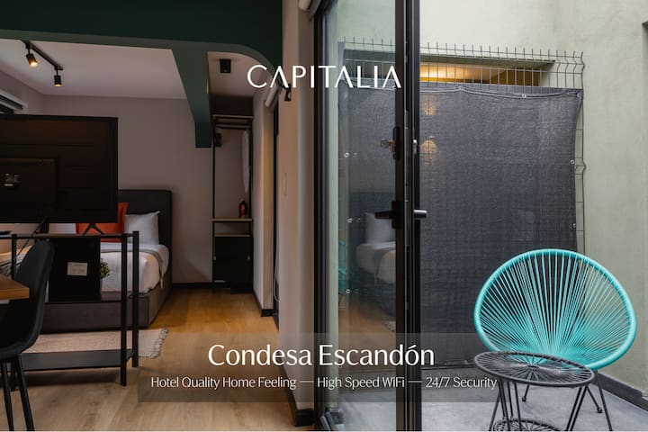 Capitalia | Insta-worthy Rooftop Garden In Condesa - Mexico City