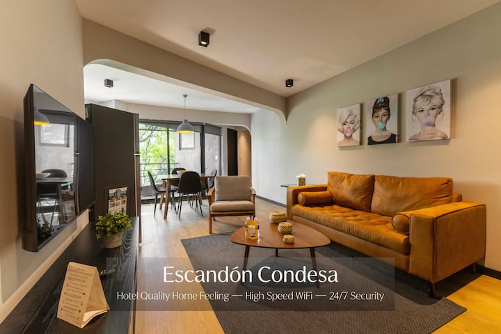 Capitalia | Terrace Style & Photogenic | Escandon - Benito Juarez