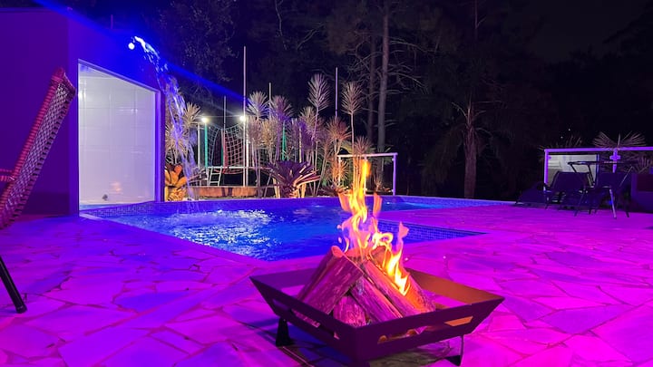 Chácara Ibiúna, Piscina Aquecida + Jacuzzi + Sauna - Ibiúna