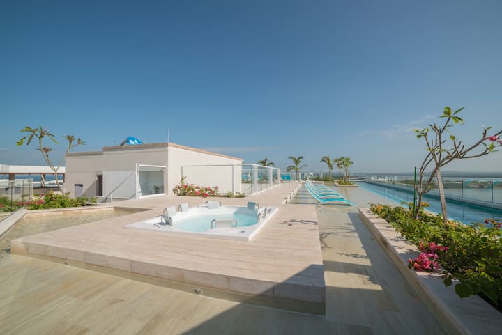 2bd Next To Beach W/ Pvt. Jacuzzi | Martinique 74 - Cartagena, Colombia