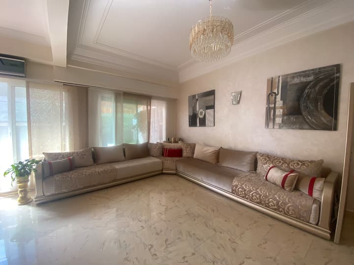 Appart Avc Jardin Privé à California Parking Dispo - Casablanca