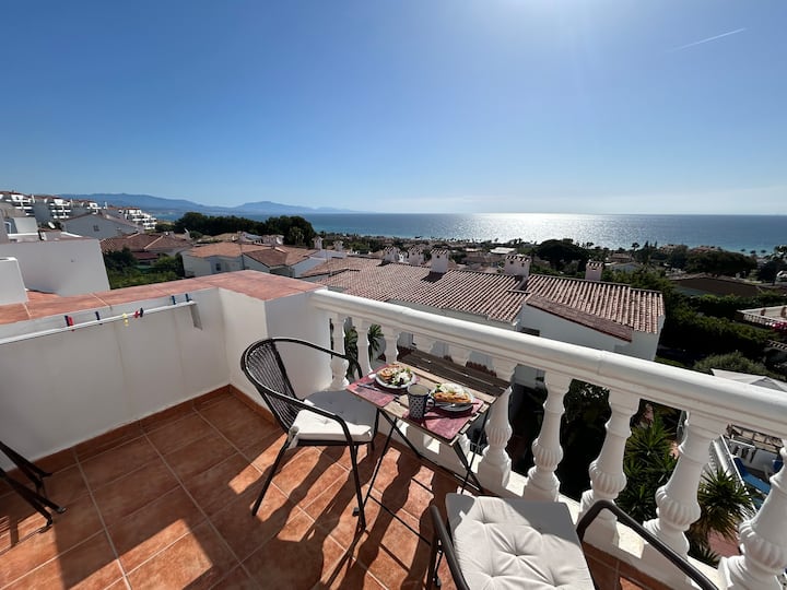 Charming Apartment With Amazing Sea View - Manilva