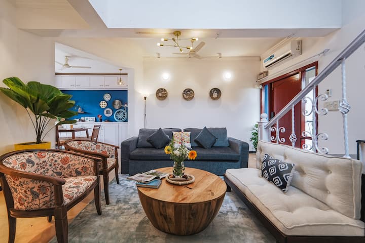 Almok Goa - 3bhk Duplex Penthouse Terrace & Pool - Goa