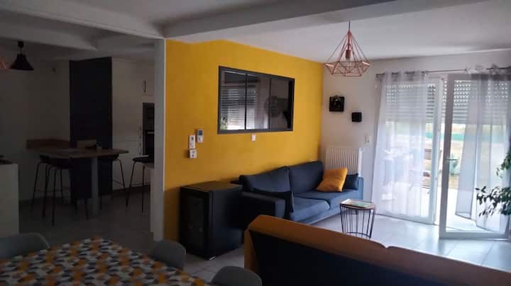 Maison Lumineuse Et Calme - L'Isle-Jourdain