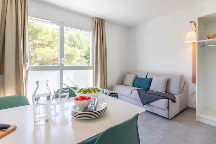 Pierre&vacances-appartement 4 Pers-coin Nuit Fermé - Roquefort-la-Bédoule