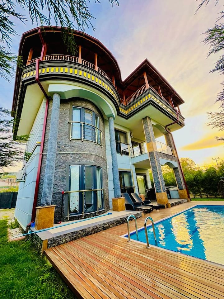 Sapanca'da Müstakil ıSıtmalı Havuzlu 4+1 Villa D1 - Sapanca
