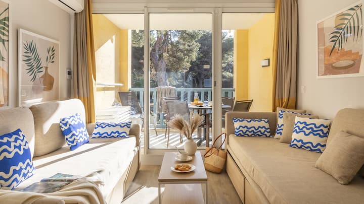Pierre&vacances-apt 4 P-1 Ch-terrasse-rénové-clim - Porquerolles