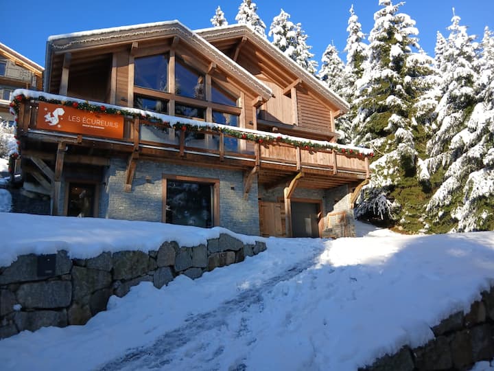 Chalet Les Ecureuils - 12 Pers - Spa - Piscine - Gérardmer