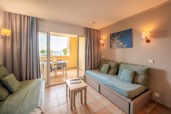 Pierre&vacances-app 4 Pers-terrasse/balcon-vue Mer - Les Issambres